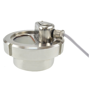 Stainless steel Union sight glass with light - ZIONBROS